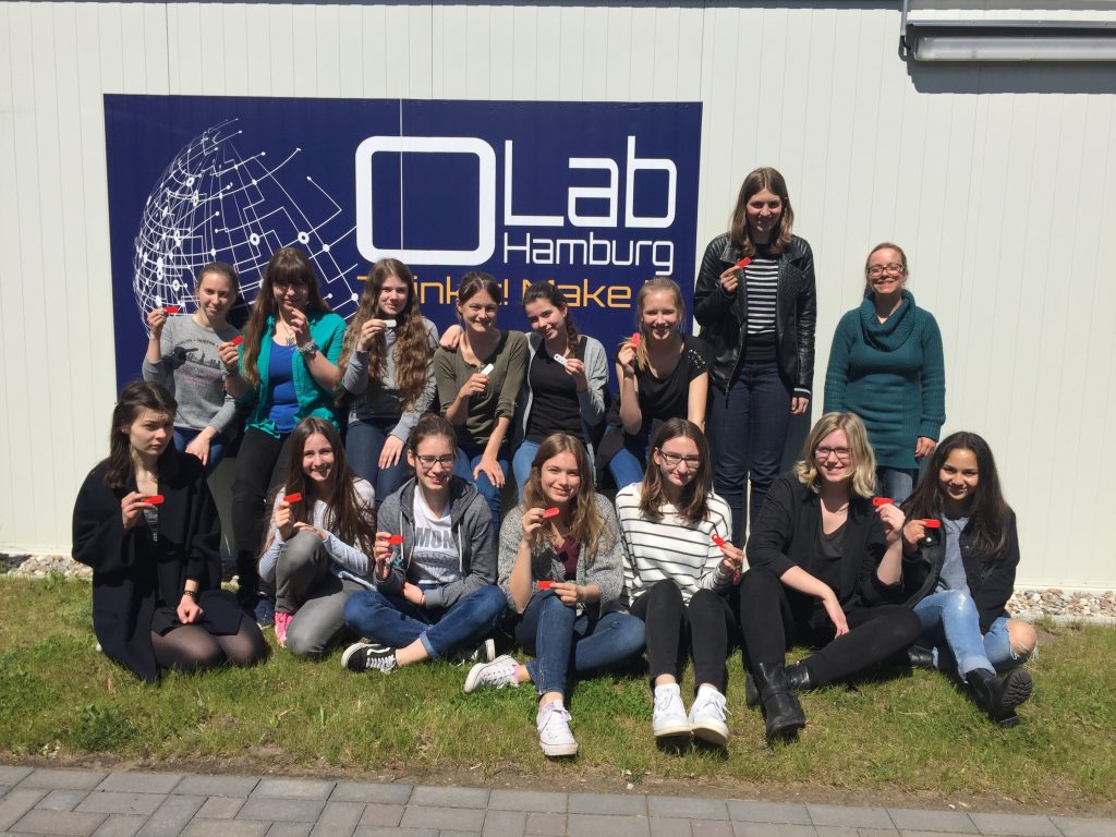 OpenLab Hamburg wird MINT-Ort im Programm mint:pink - OpenLab Hamburg